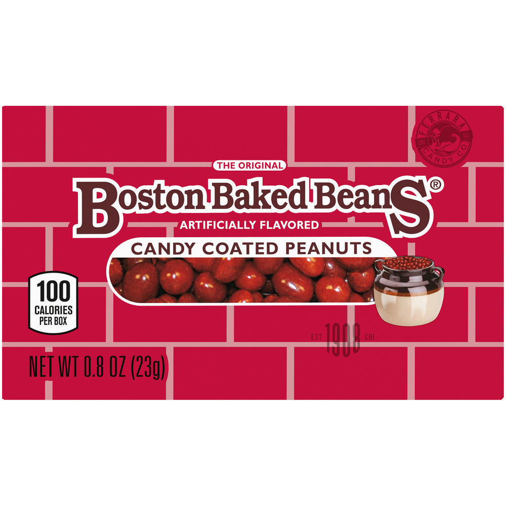 Boston Baked Beans Candy Coated Peanuts .8-oz. Box - All City Candy