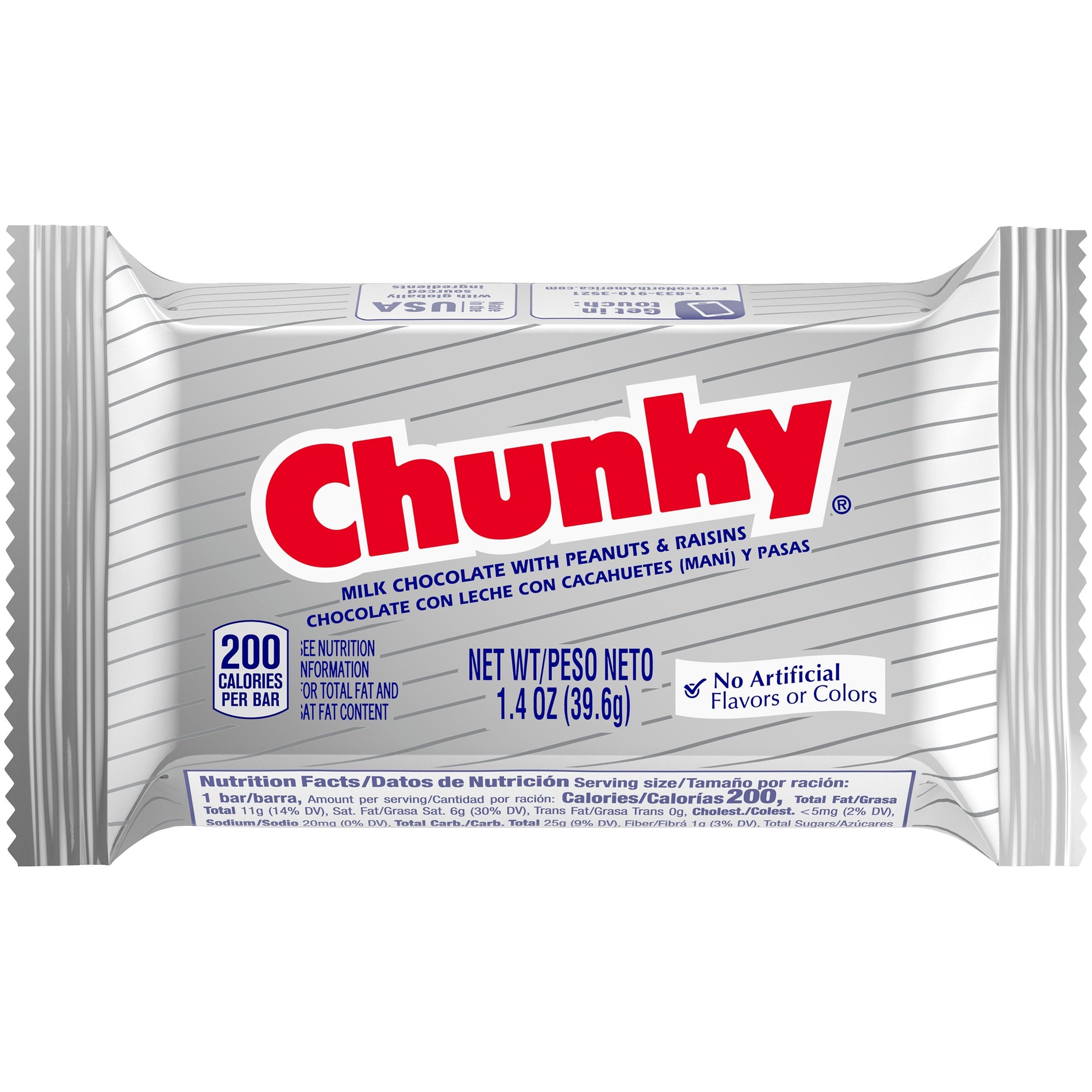 Chunky Candy Bar 1.4 oz. - All City Candy