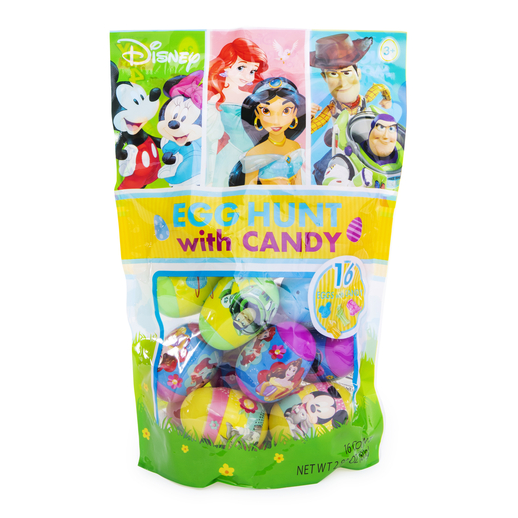 Plastic Eggs filled with Candy - 16 Piece Bag (Frozen II, Nickelodeon ...