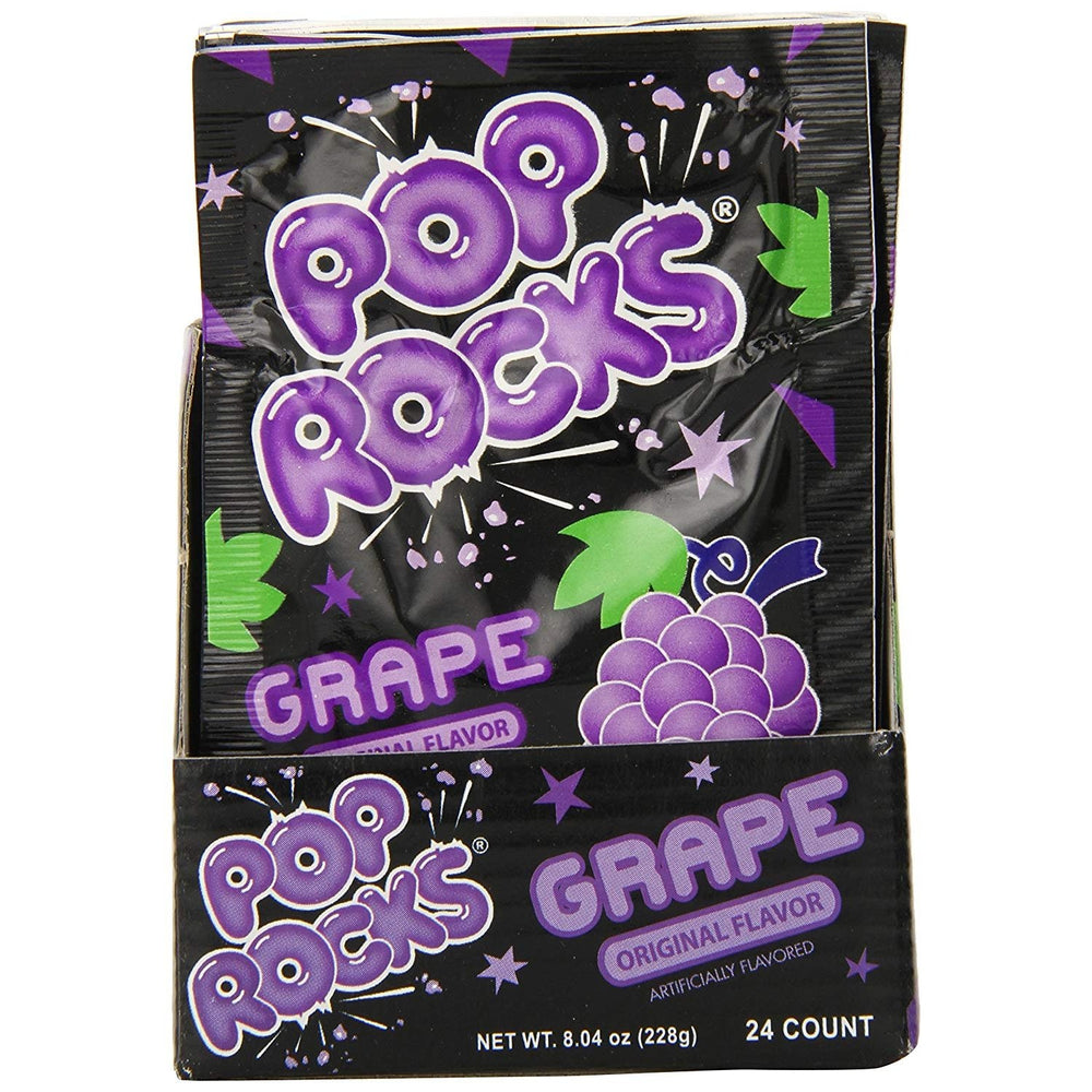 Pop Rocks Grape Popping Candy - 0.33-oz. Package - All City Candy