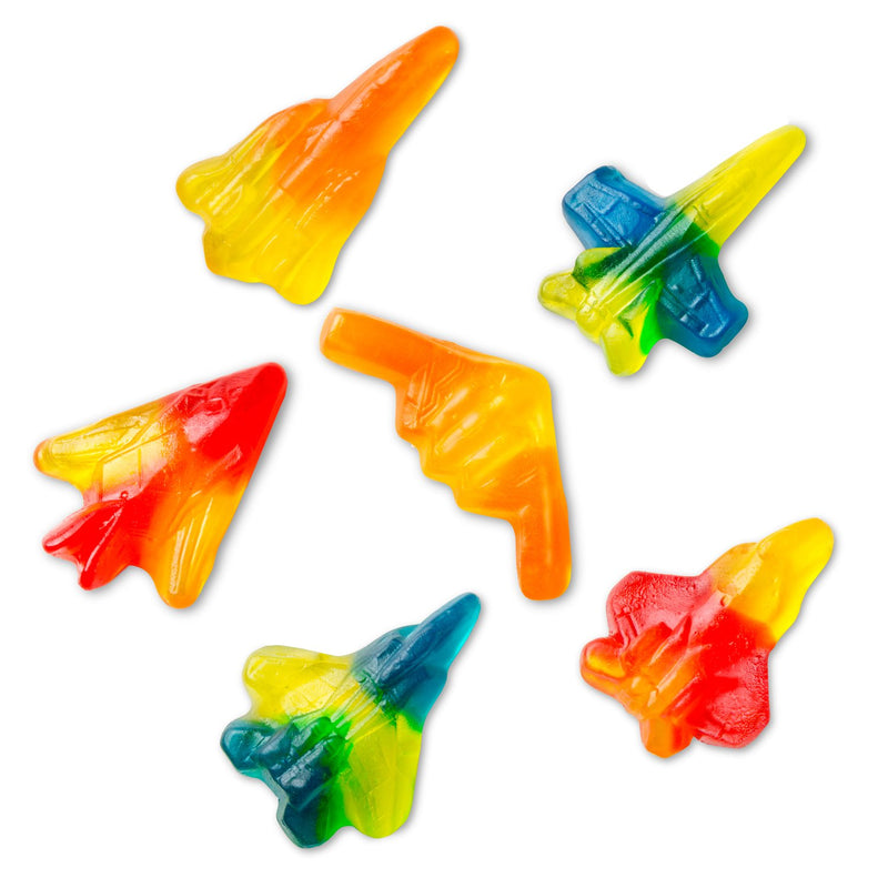 Gummi Jet Fighter Planes - 5 lb Bag - All City Candy