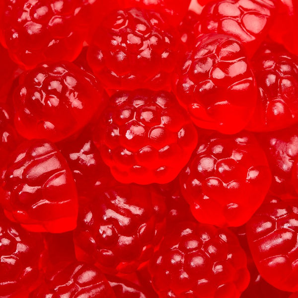 Red Raspberries Gummi Candy - Bulk Bags - All City Candy