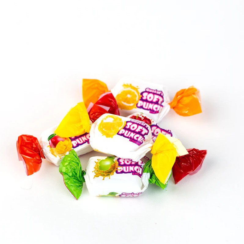 Gustaf's Assorted Soft Punch Chews - 5 lb. Bulk Bag - All City Candy