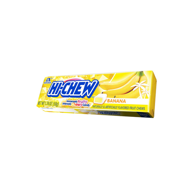 Hi-Chew Banana Fruit Chews - 1.76-oz. Bar - All City Candy