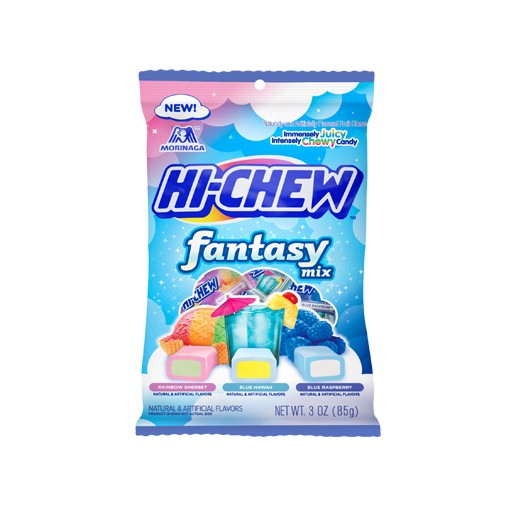Hi-Chew Fantasy Mix (Rainbow Sherbet, Blue Hawaii, Blue Raspberry ...