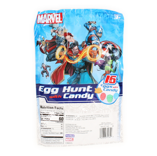 Plastic Eggs filled with Candy - 16 Piece Bag (Frozen II, Nickelodeon ...