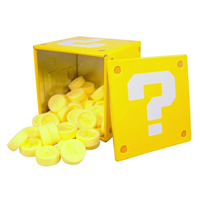Nintendo Question Mark Box Coin Candies - 1.2-oz. Tin - All City Candy