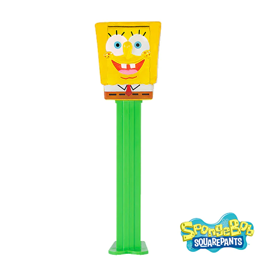 PEZ SpongeBob SquarePants Collection Candy Dispenser - All City Candy