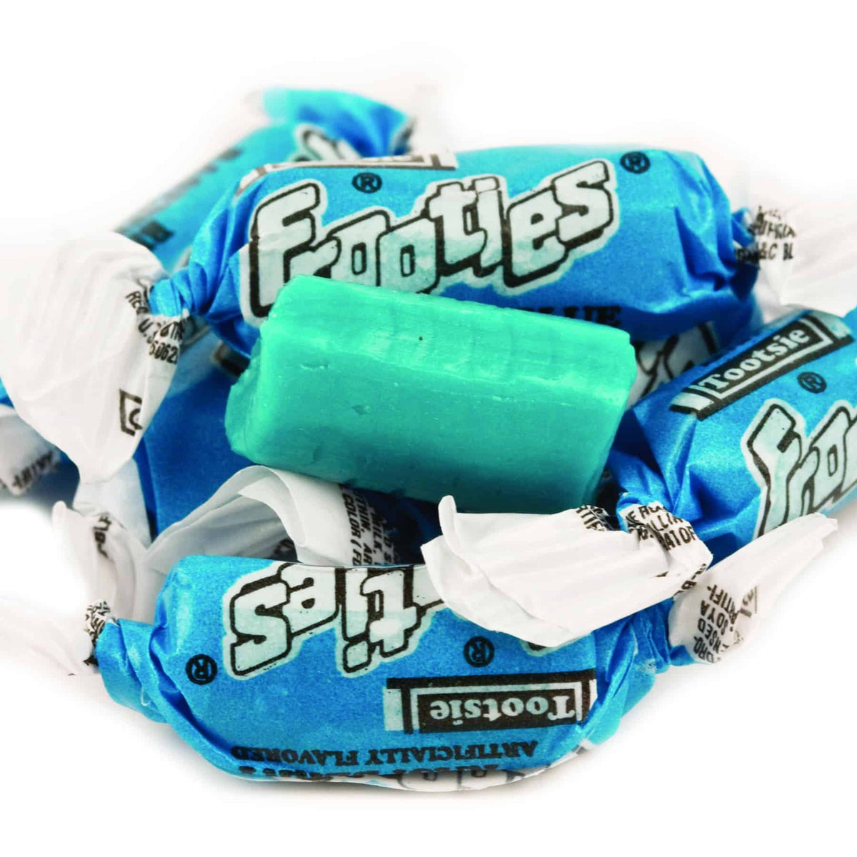 Frooties Blue Raspberry Chewy Candy - 2.42 LB Bulk Bag - All City Candy