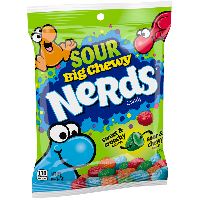 Sour Big Chewy Nerds Candy 6 oz Bag All City Candy sour-big-chewy-nerds-candy-6-oz-bag-all-city-candy