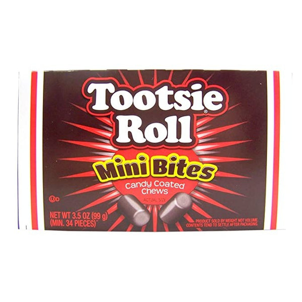 Tootsie Roll Mini Bites Theater Box 3.5 oz. - All City Candy
