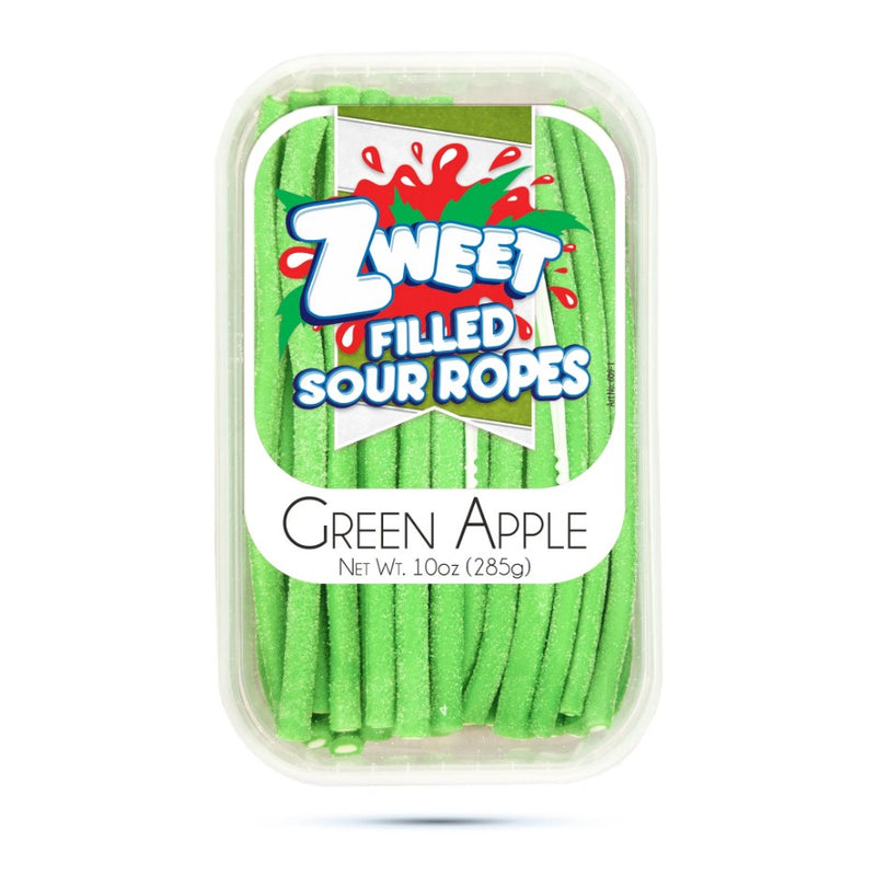Zweet Filled Sour Ropes 10 oz. Tub - All City Candy